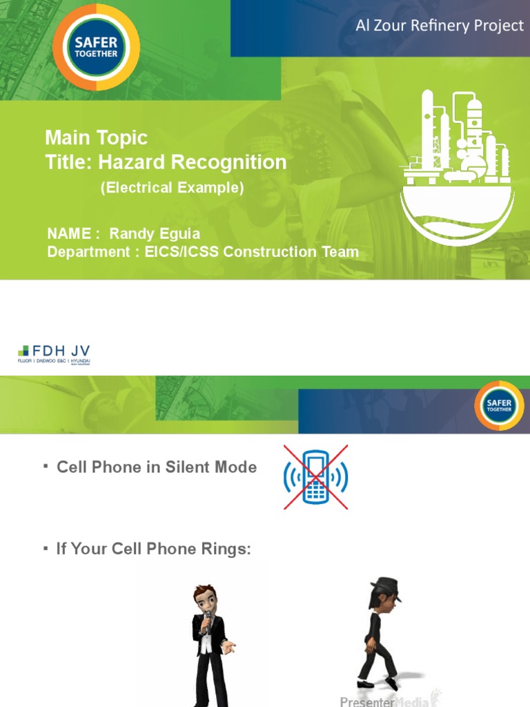 Main Topic Title: Hazard Recognition: Al Zour Refinery Project | PDF ...