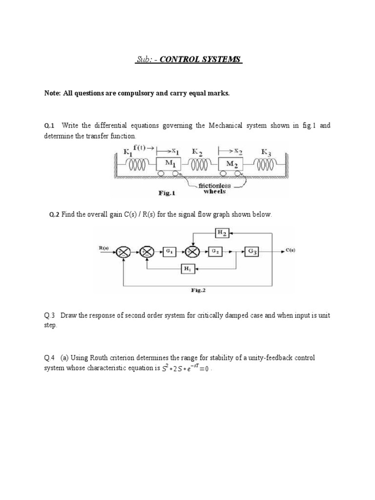 Control System | PDF