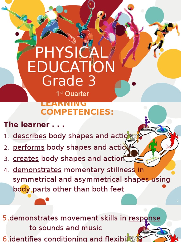 PE Grade 3, 1st, 2nd, 3rd, 4th | PDF | Flexibility (Anatomy ...