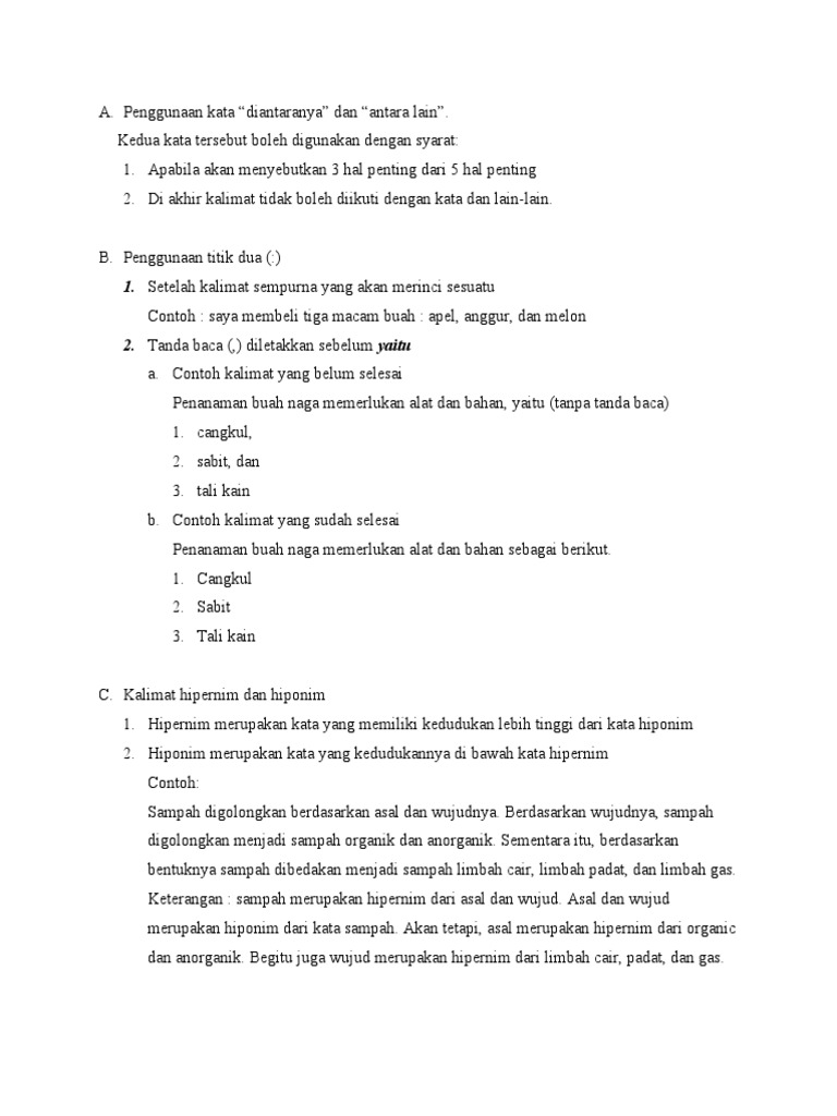 Penggunaan Tanda Baca | PDF