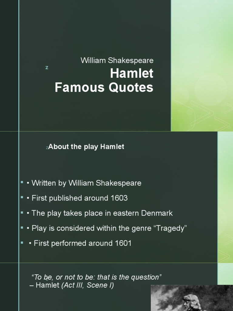 Famous Quotes from Hamlet Explained | PDF | Hamlet