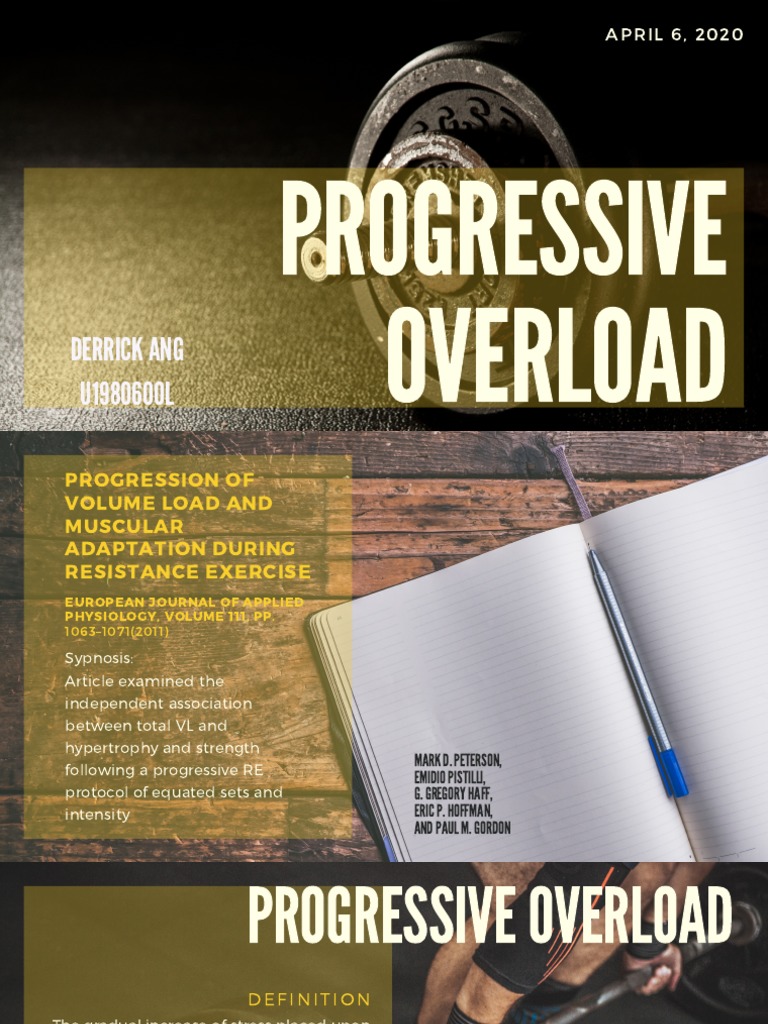 Progressive Overload | PDF | Strength Training | Recreation