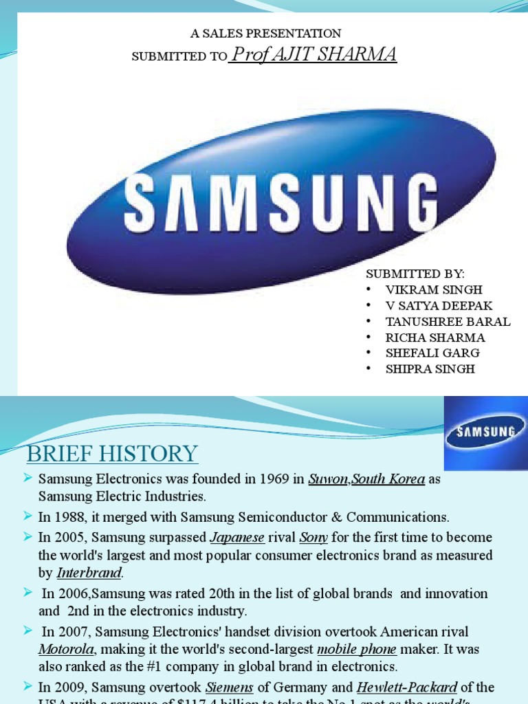 Samsung Ppt