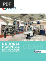 CBAHI Standards | PDF | Health Care | Hospital