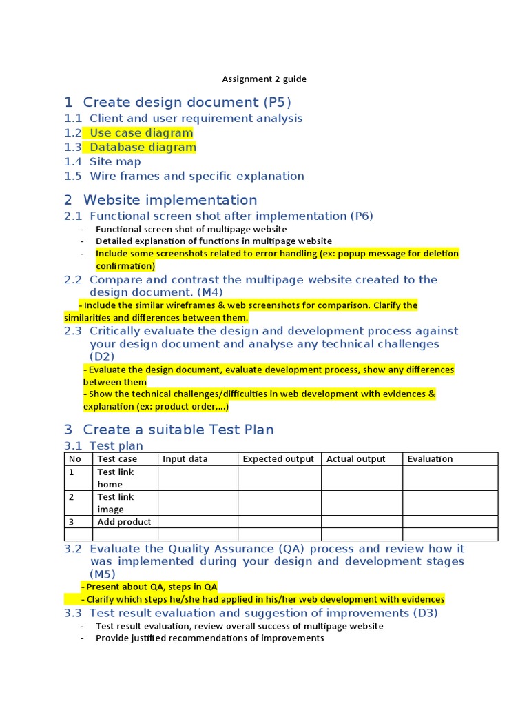 A Guide to Designing, Developing, and Testing a Multi-Page Website ...
