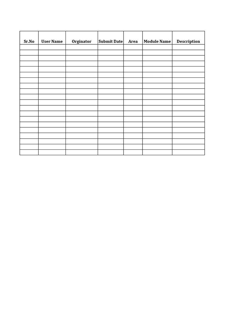 Tracking Complaint Spread Sheet | PDF