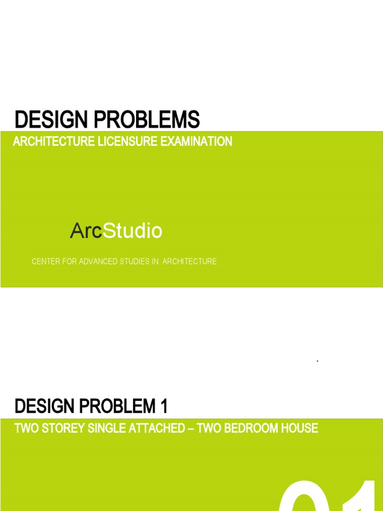Design Problems in Architecture | PDF | Technology & Engineering