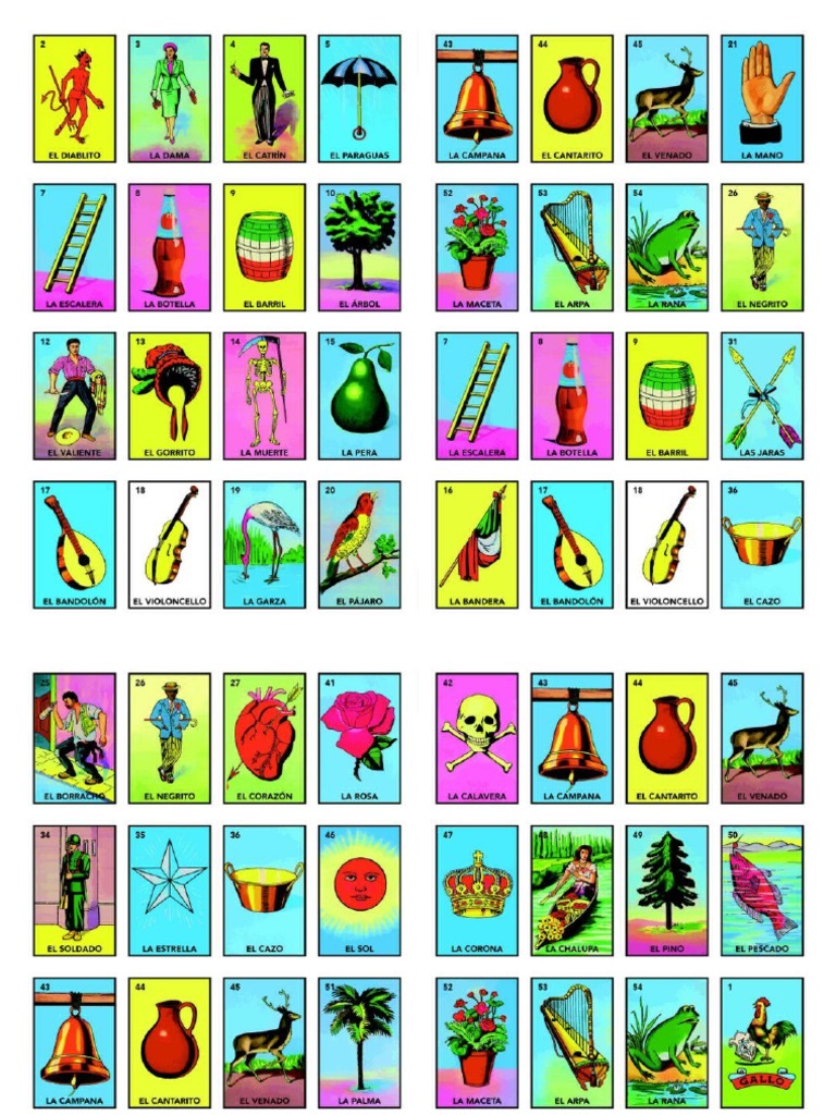 Loteria para Jugar | PDF