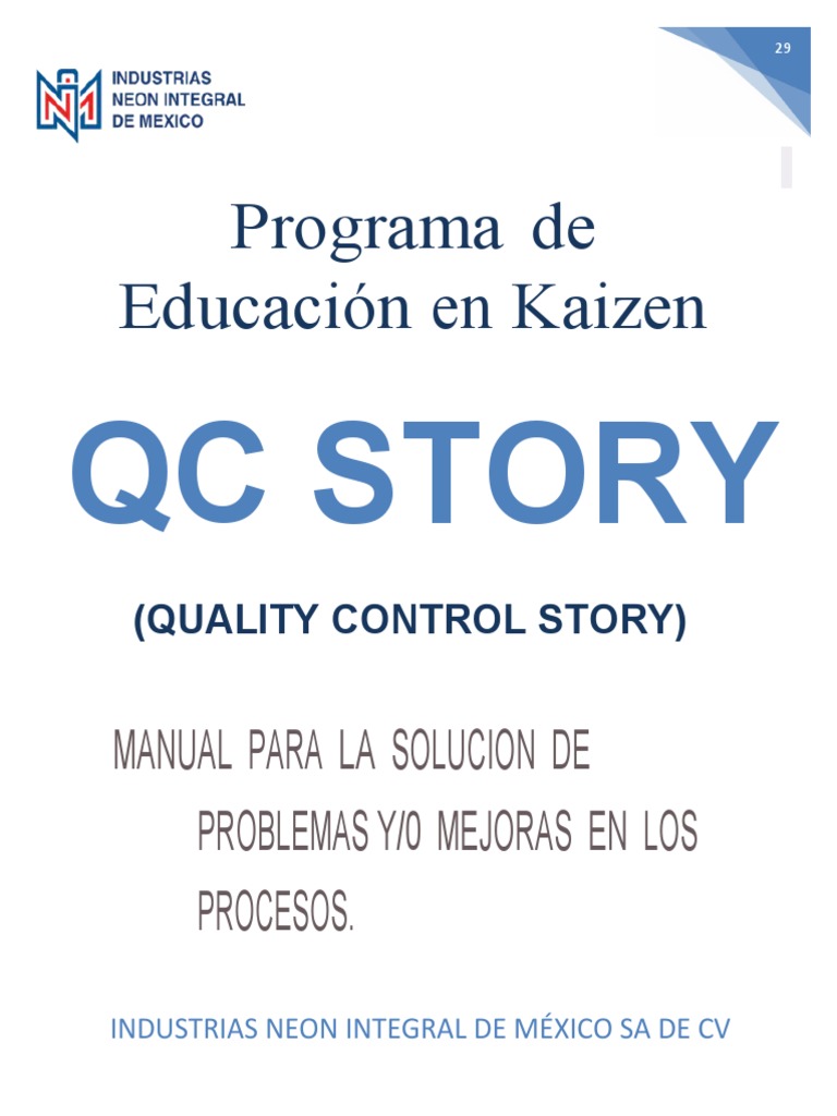 QC Story | PDF | Conocimiento | Planificación