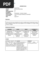Grade7 Lesson Plan (Fungi, Protist and Bacteria) | PDF | Lesson Plan ...