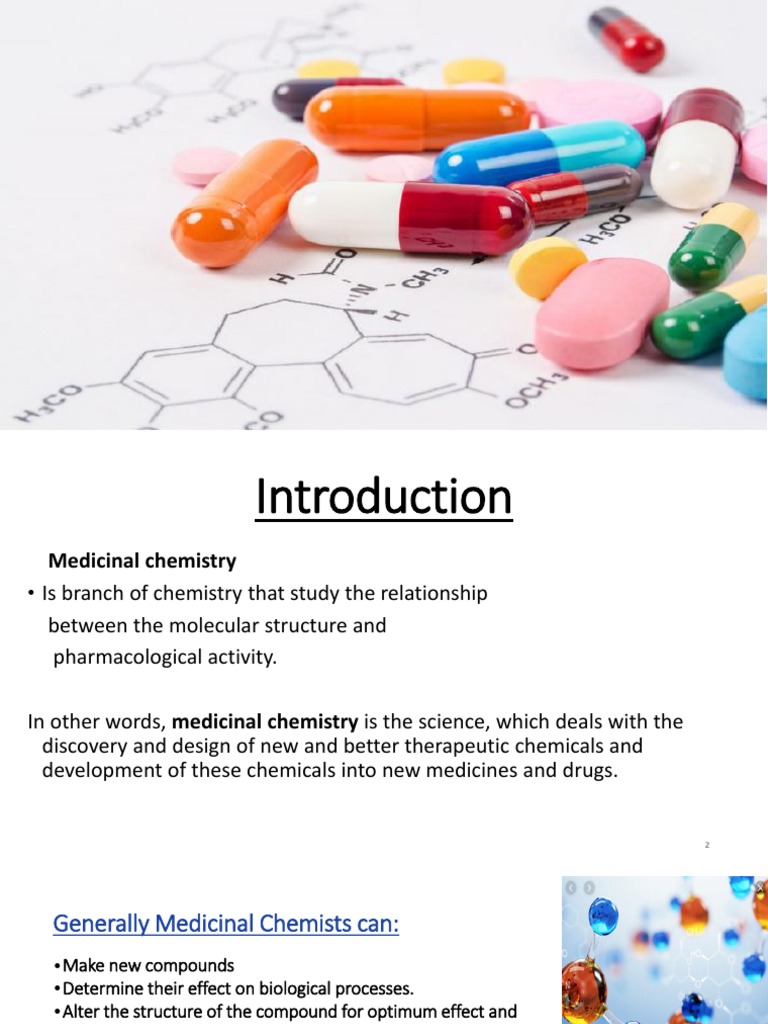 Introduction to Medicinal Chemistry | PDF | Isomer | Pharmacology
