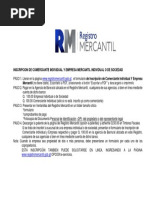 3 Cambio Direccion Comercial Yo Fiscal de Empresa Mercantil | PDF