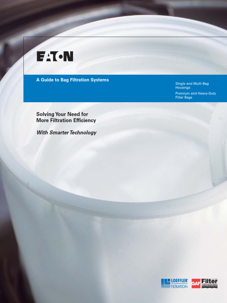 Catalogo Ilustrativo Filtros Bolsa Eaton | PDF | Filtration | Stainless ...