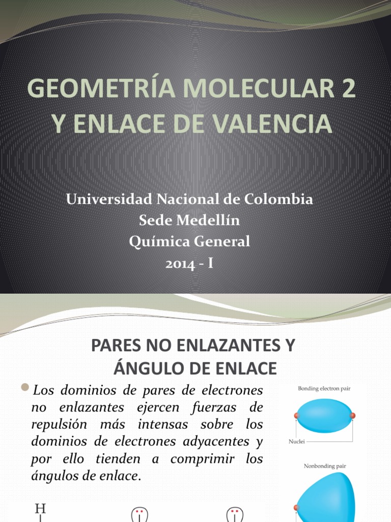 Geometría y Polaridad Molecular | PDF | Polaridad química | Enlace químico