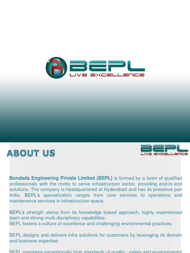 BEPL Presentation 2012 | PDF | Infrastructure | Electrical Substation