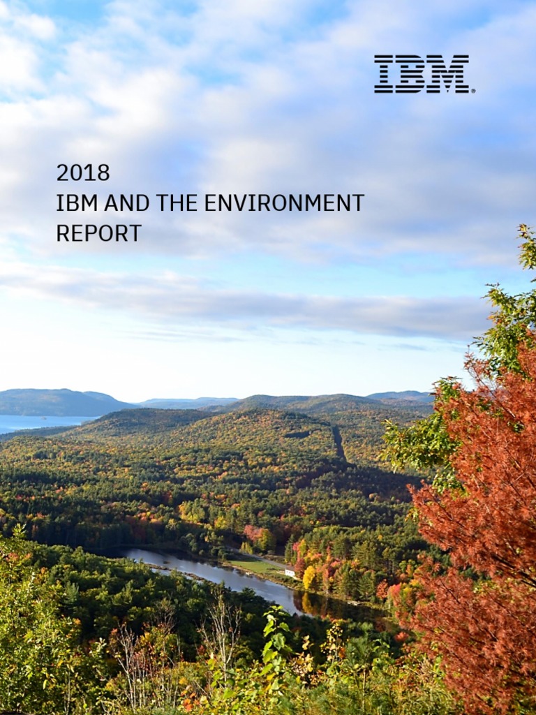 2018 Ibm and The Environment | PDF | Efficient Energy Use | Data Center