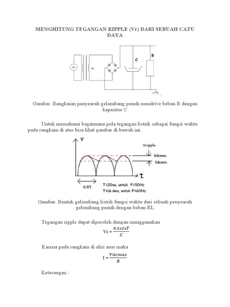 Hitung Ripple Riak | PDF