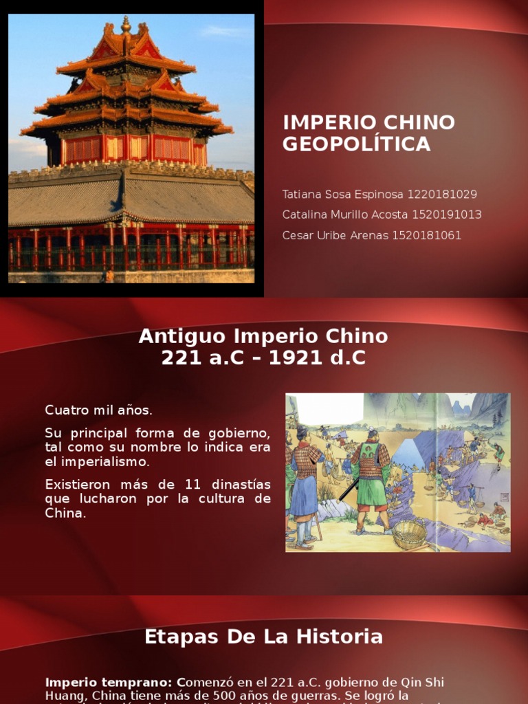 Imperio Chino 1 | PDF | dinastia Qing | China