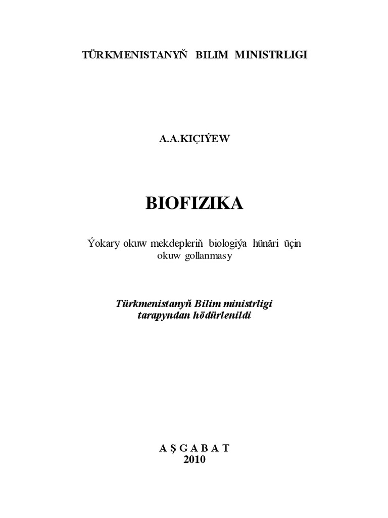 Biofizika | PDF