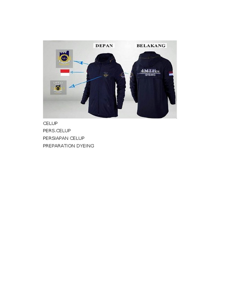 Celup Pers - Celup Persiapan Celup Preparation Dyeing | PDF
