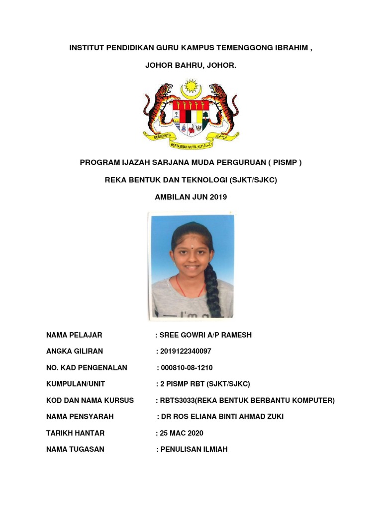 Laporan Kastanet Sree Gowri PDF | PDF