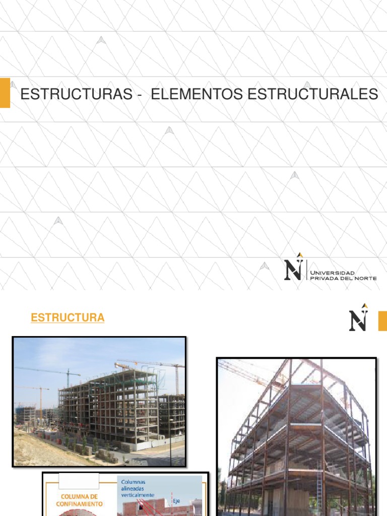Estructuras - Elementos Estructurales | PDF | Fundación (Ingeniería ...