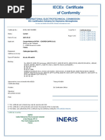 Iecex Certificate of Conformity | PDF | International Electrotechnical ...