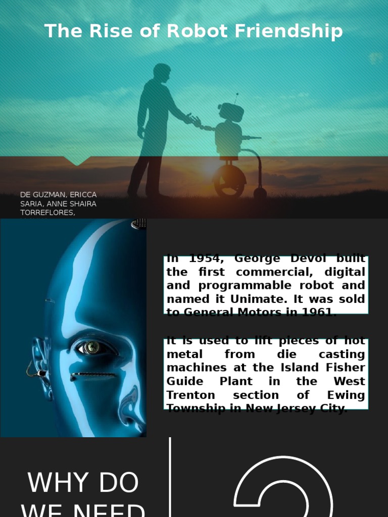 The Rise of Robot Friendship | PDF