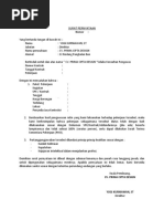 Contoh SPK Sederhana | PDF