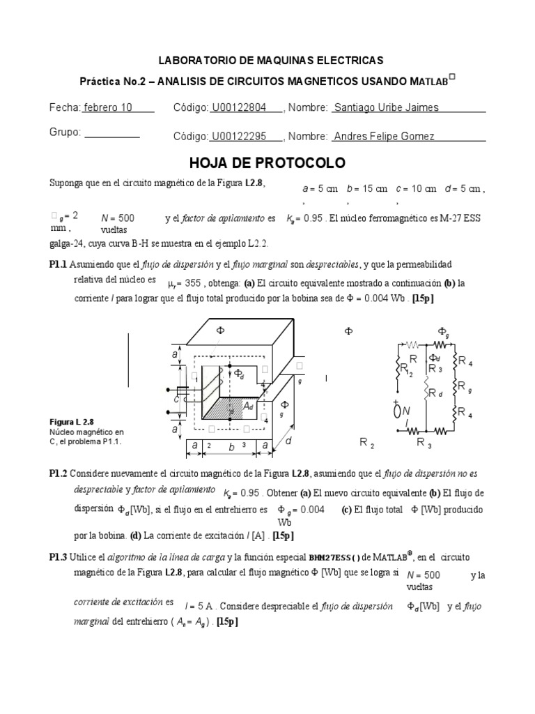 Lab Maquinas Electricas | PDF | Inductor | Electricidad
