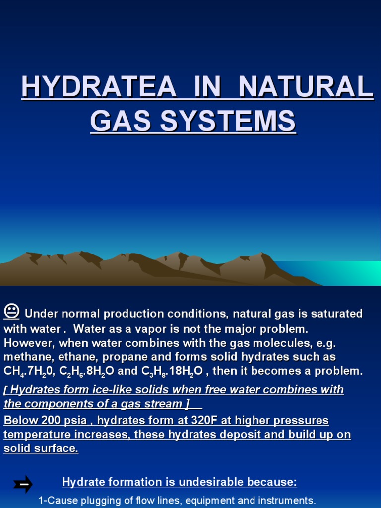 Chapter 2 Hydrate | PDF | Propane | Gases