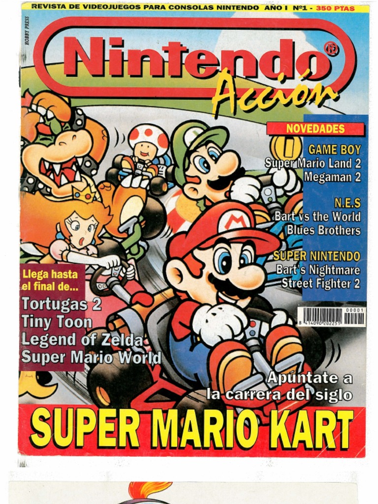 Nintendo Accion - Revista Oficial Nintendo 001 PDF | PDF