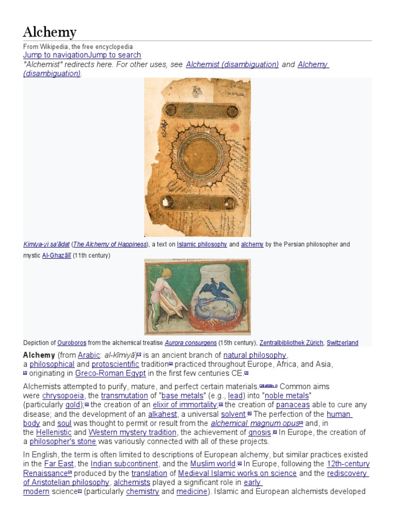 Alchemy | PDF | Hermes Trismegistus | Alchemy