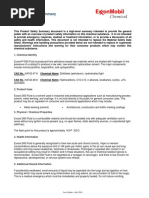 Data Sheet Exxol D60 | PDF | Exxon Mobil | Distillation