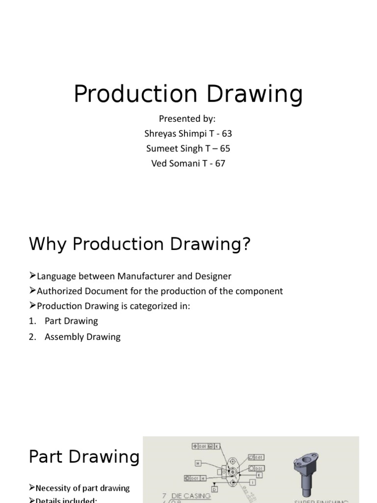 Production Drawing | PDF | Teaching Mathematics