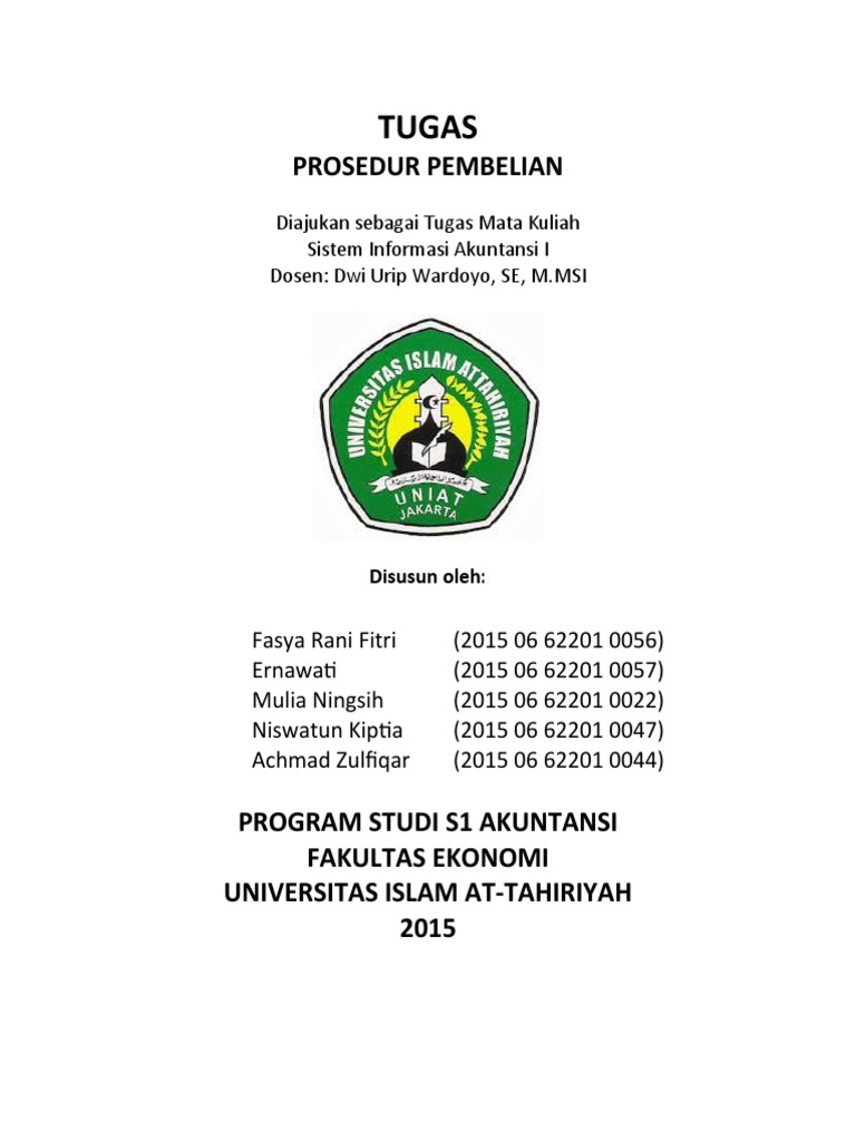 Flow Chart Prosedur Pembelian | PDF