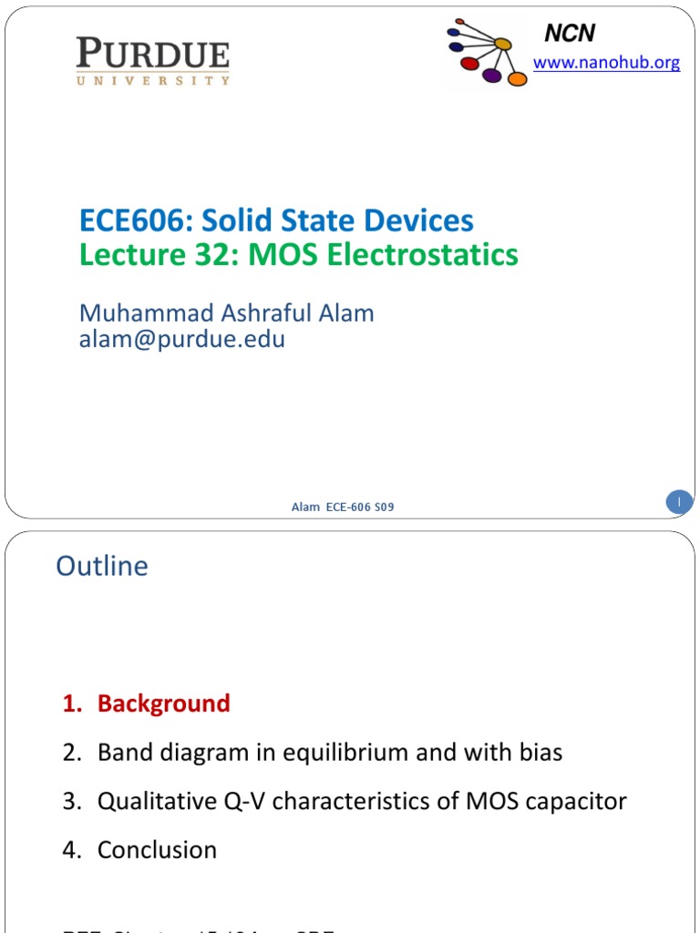 Principles of Semiconductor Devices-L32 | PDF | Mosfet | Field Effect ...