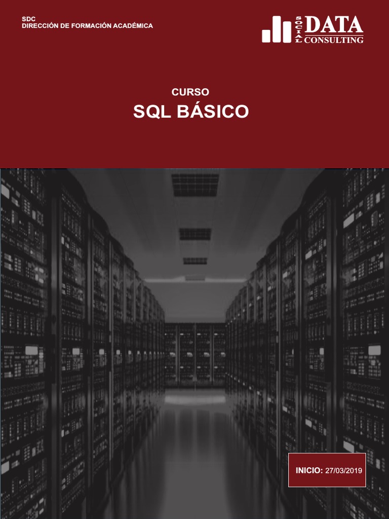 SQL Básico PDF | Descargar gratis PDF | Servidor SQL de Microsoft ...