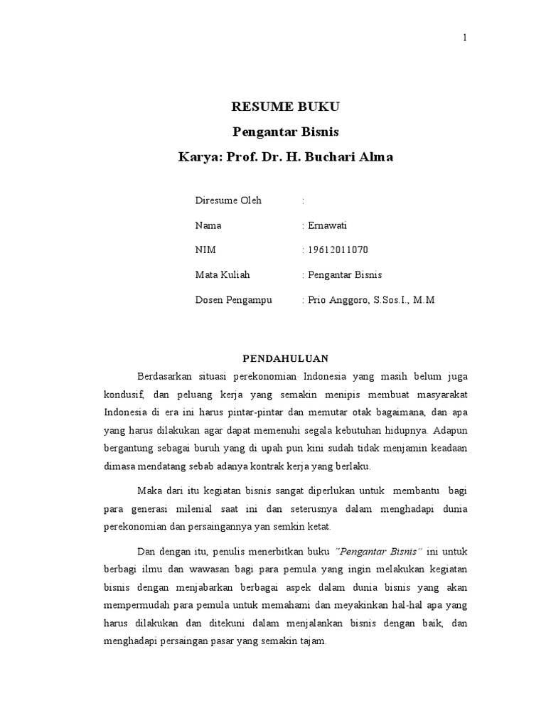 Resume Buku | PDF