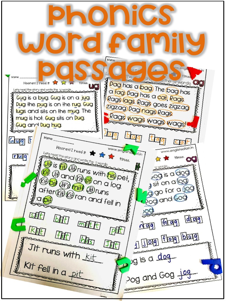 Phonics Word Family Passage | PDF