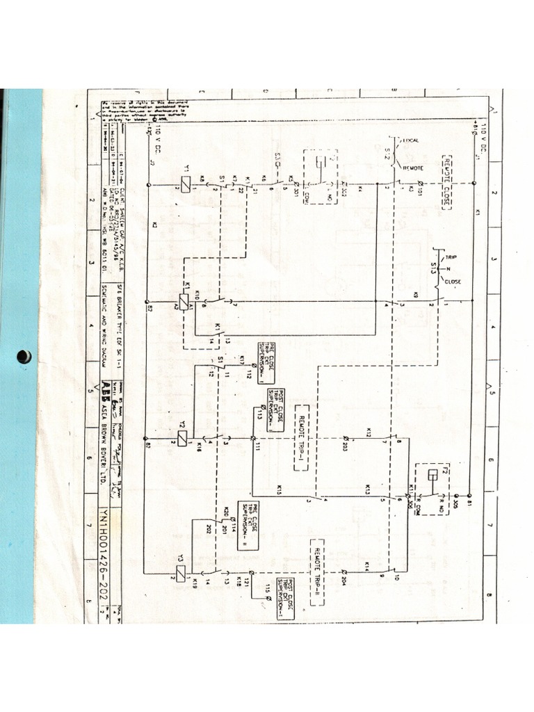 Abb Breaker Edf Sk1-1 Old Bilkere | PDF