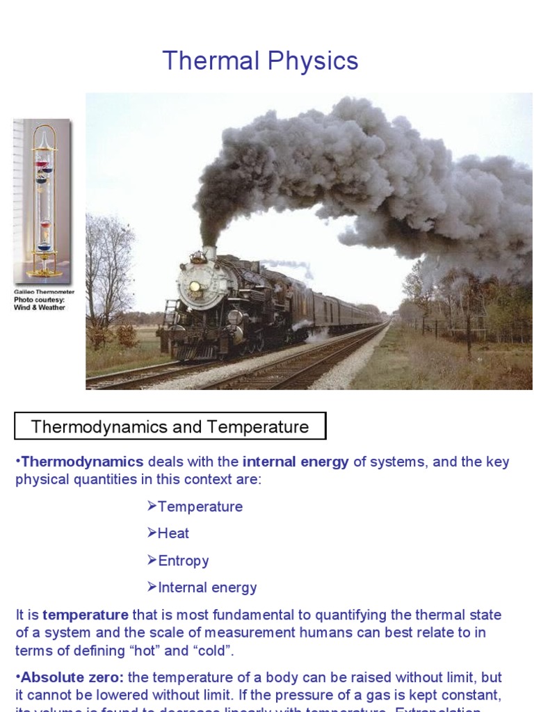 Lecture 3 | PDF | Thermal Expansion | Temperature
