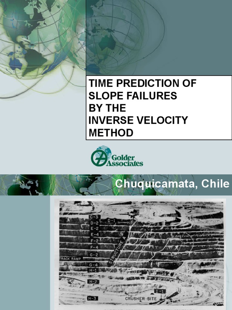Time Prediction of Slope Failures by The Inverse Velocity Method | PDF ...