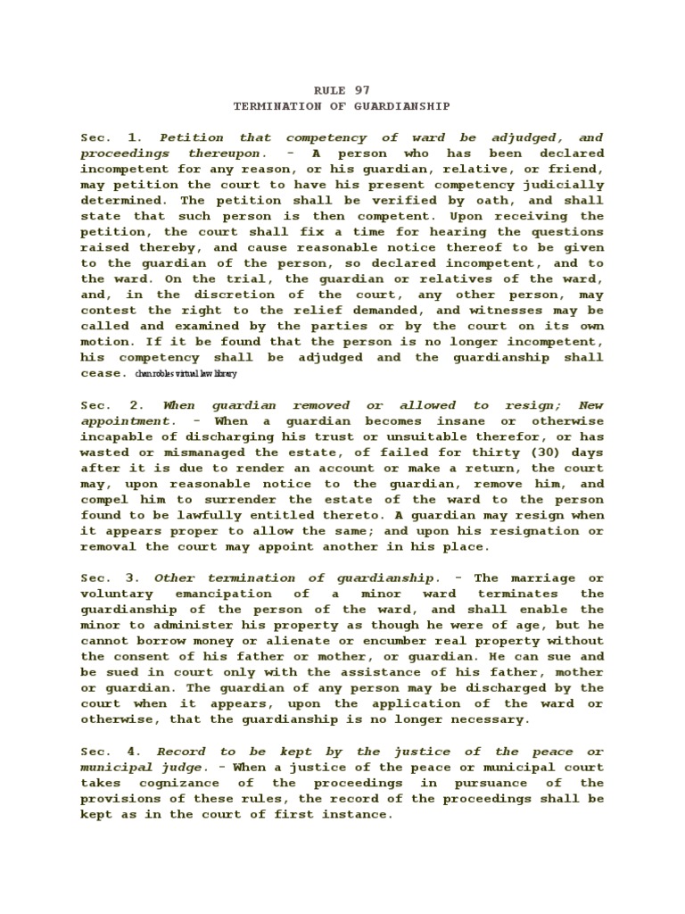 Proceedings Thereupon. - A Person Who Has Been Declared | PDF | Legal ...