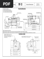 Haas VF-3 Installation Dimensions | PDF | Metalworking | Industrial ...