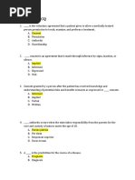 Medical Ethics Exam Questions & Answers | PDF | Informed Consent ...