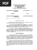 Complaint - Administrative - SAMPLE | PDF | Complaint | Common Law