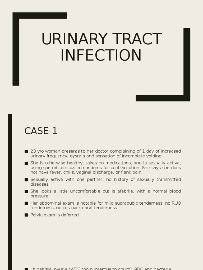 Urinary Tract Infection | PDF | Urinary Tract Infection | Immunology