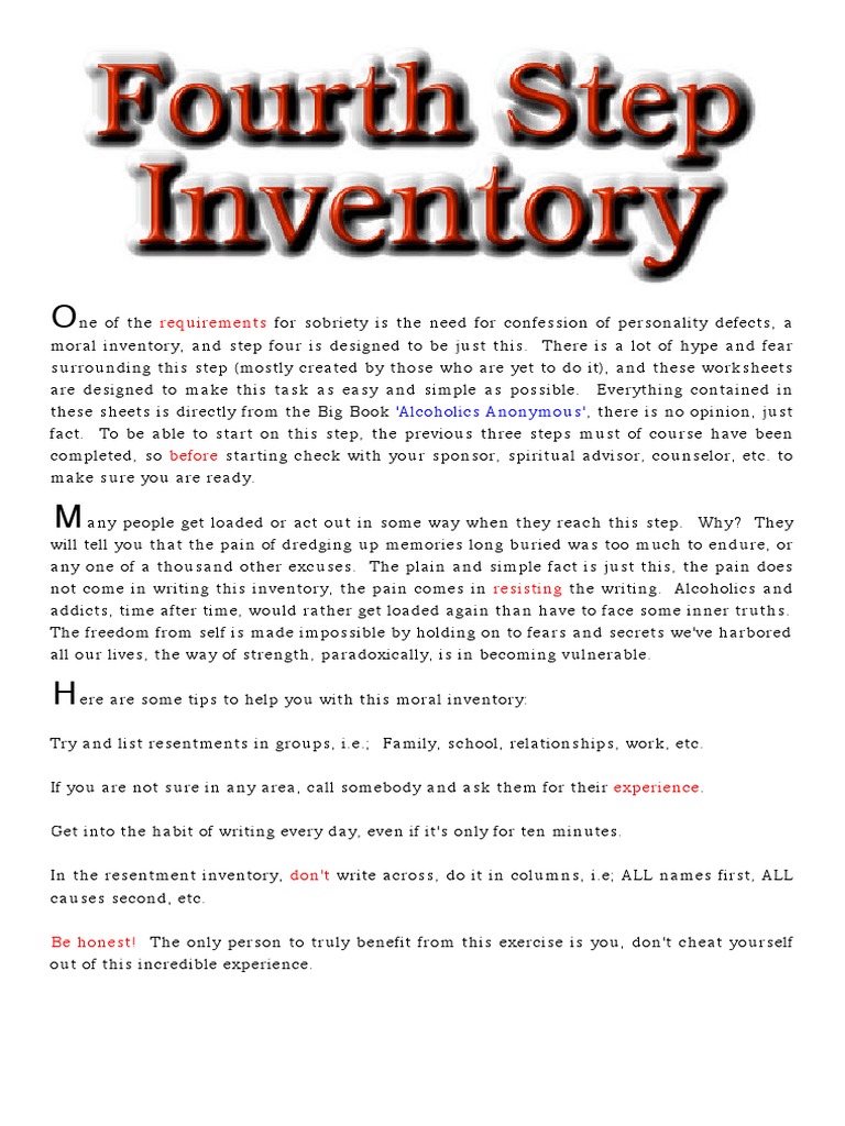 Requirements Alcoholics Anonymous Pdf Pride Personality Traits