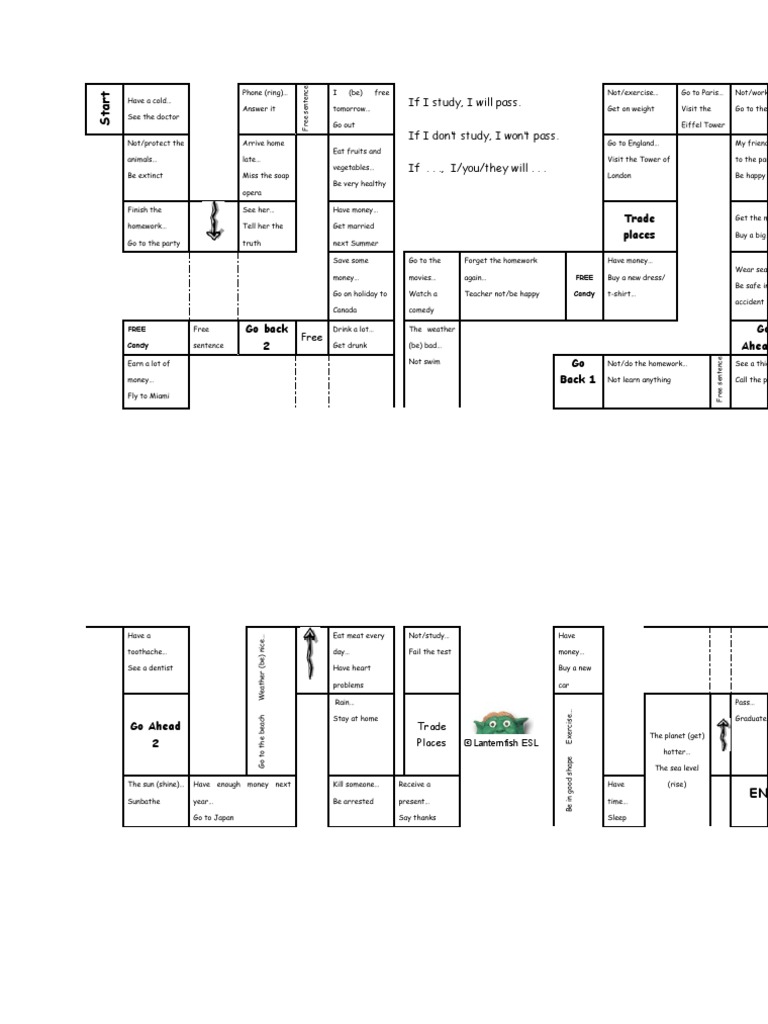 First Conditional Board Game Games - 17934 | PDF | Nature